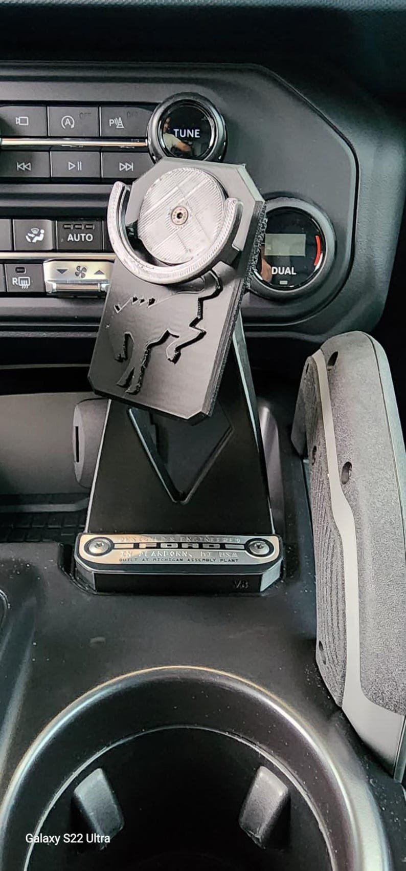 Ford Bronco Phone Mount Holder Pop Socket - 2021, 2022, 2023, 2024, and ...