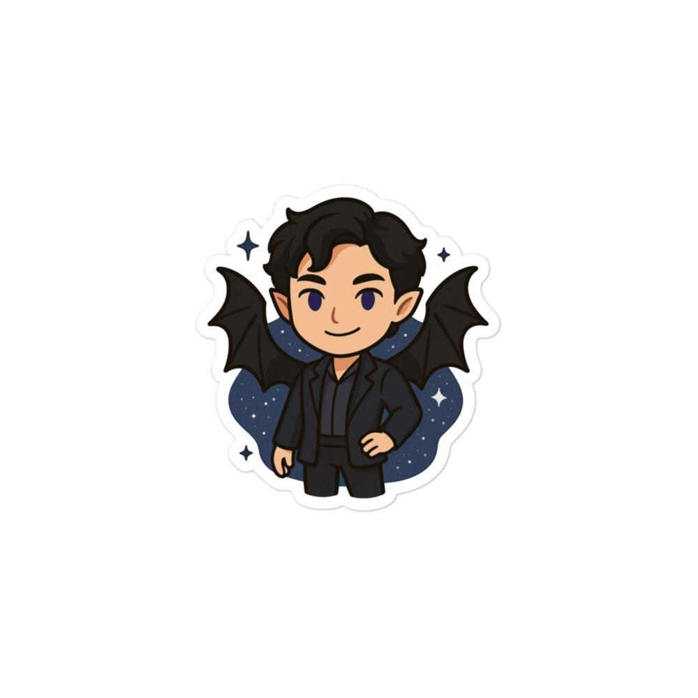 ACOTAR Rhysand-inspired Vinyl Sticker | ACOTAR Chibi High Lord ...