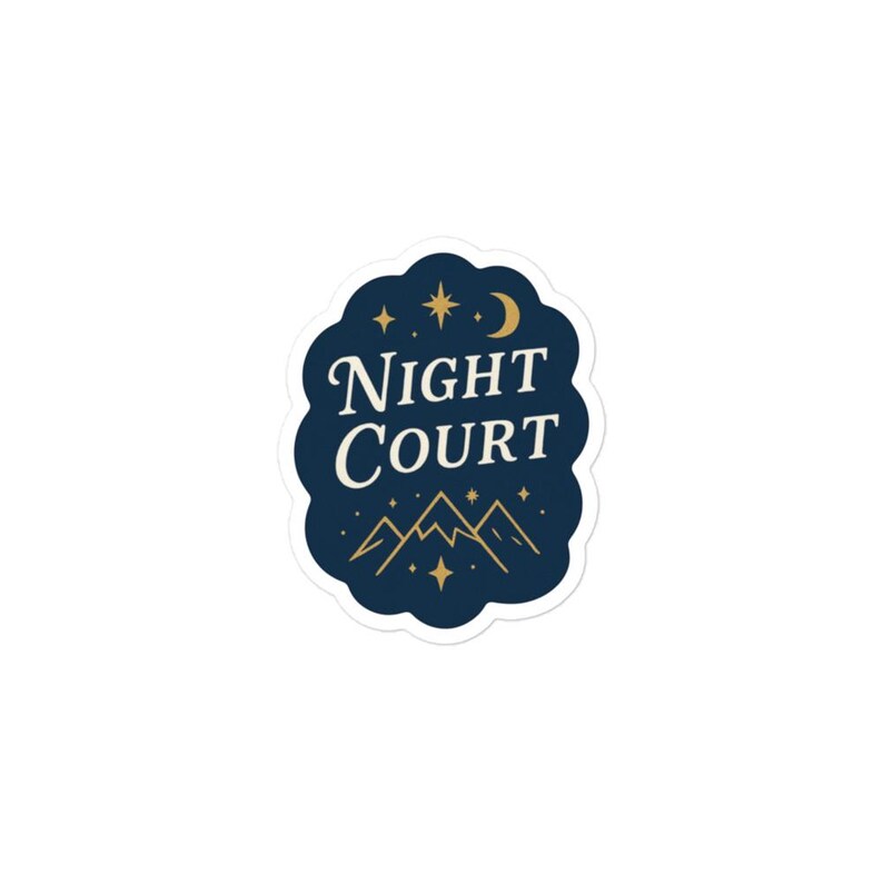 ACOTAR Sticker | Night Court Vinyl Sticker | Velaris Aesthetic ...