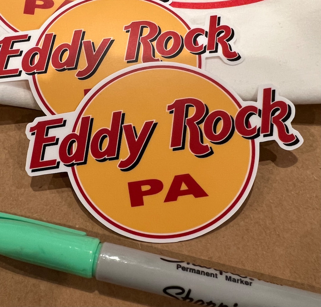 Eddy Rock Pa Sticker - Etsy
