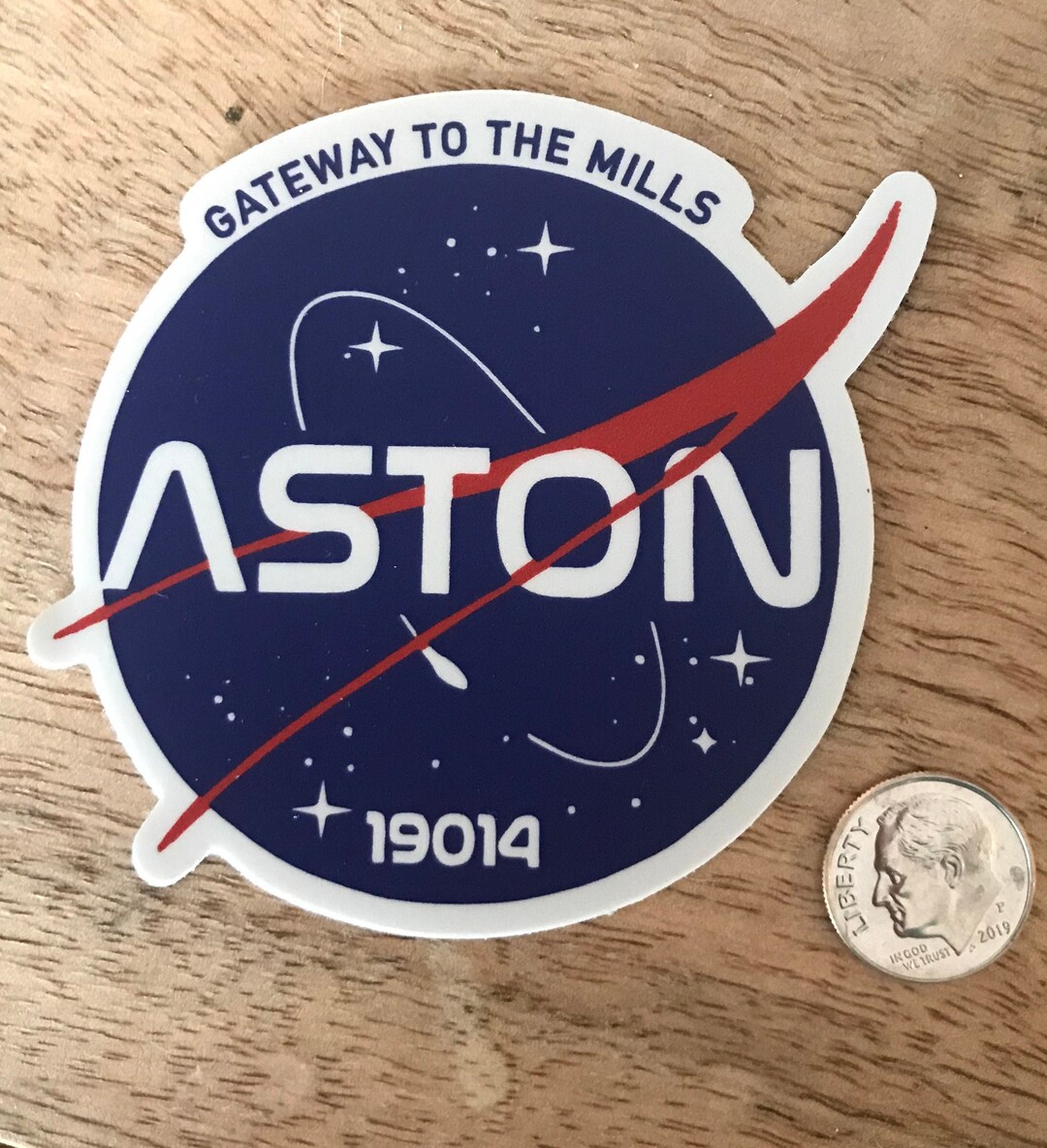 Aston Vinyl Sticker - Etsy