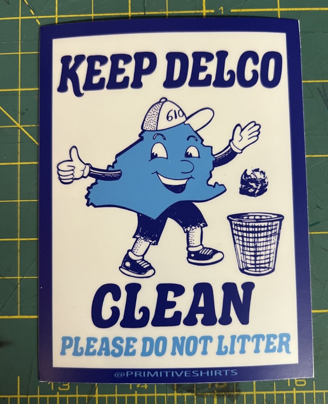 Keep Delco Clean Sticker - Etsy