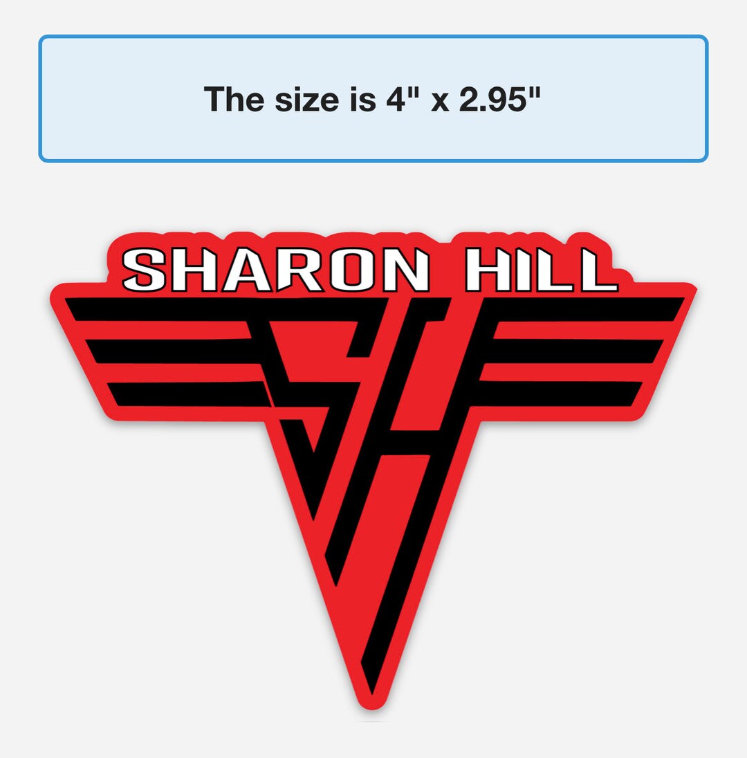 Sharon Hill Sticker - Etsy