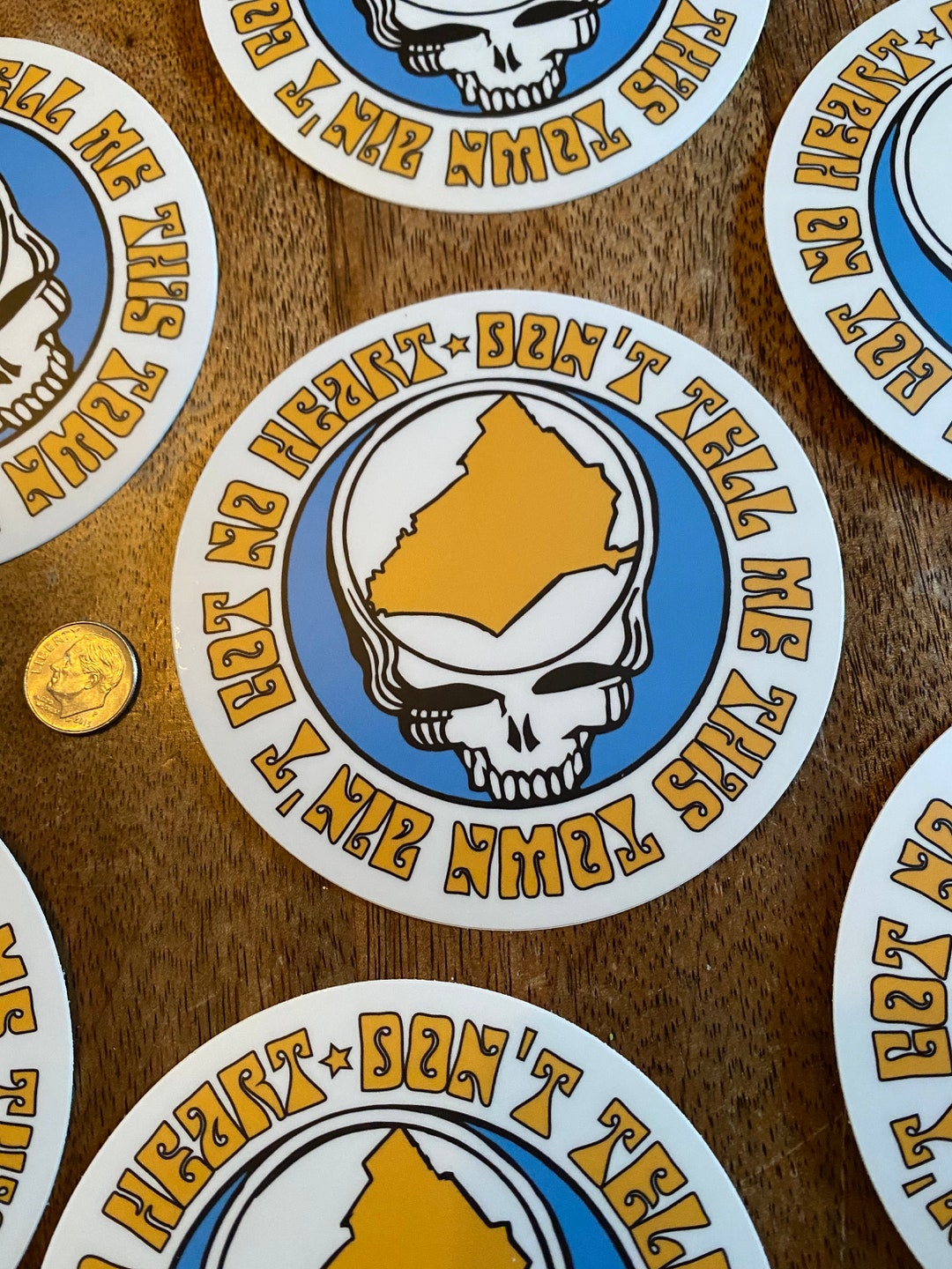 Grateful Delco Sticker - Etsy