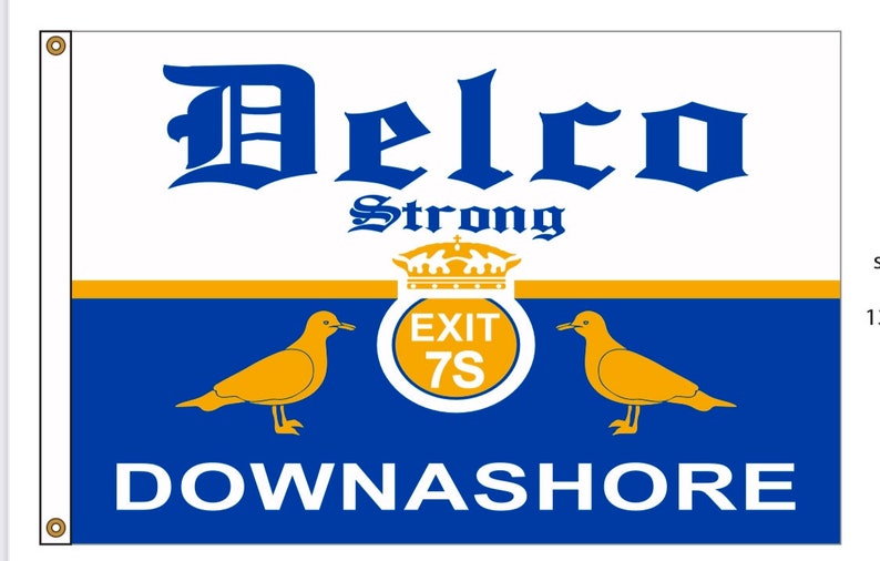 Delco Downashore Flag - Etsy
