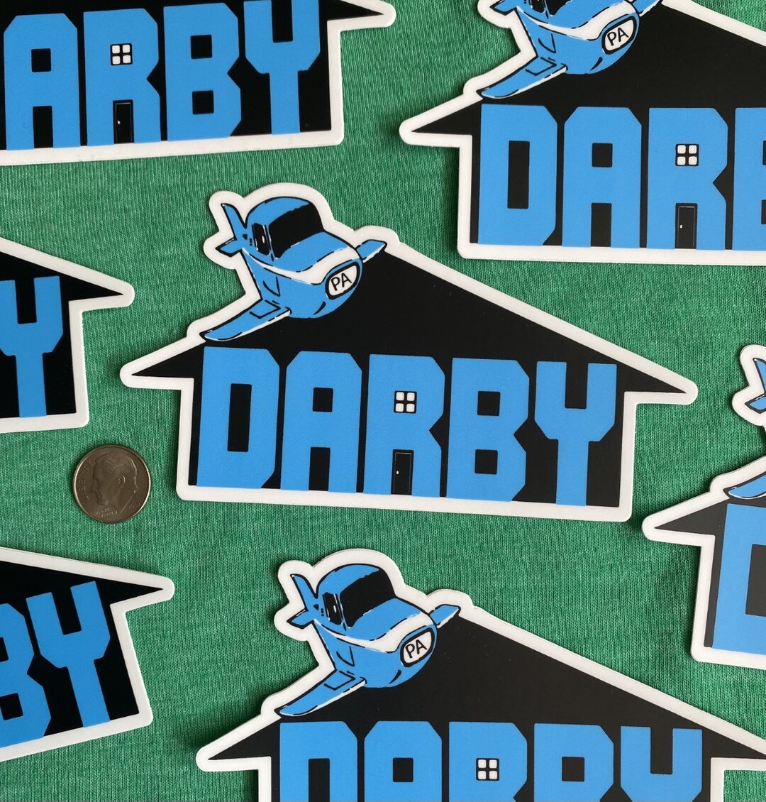Darby Sticker - Etsy
