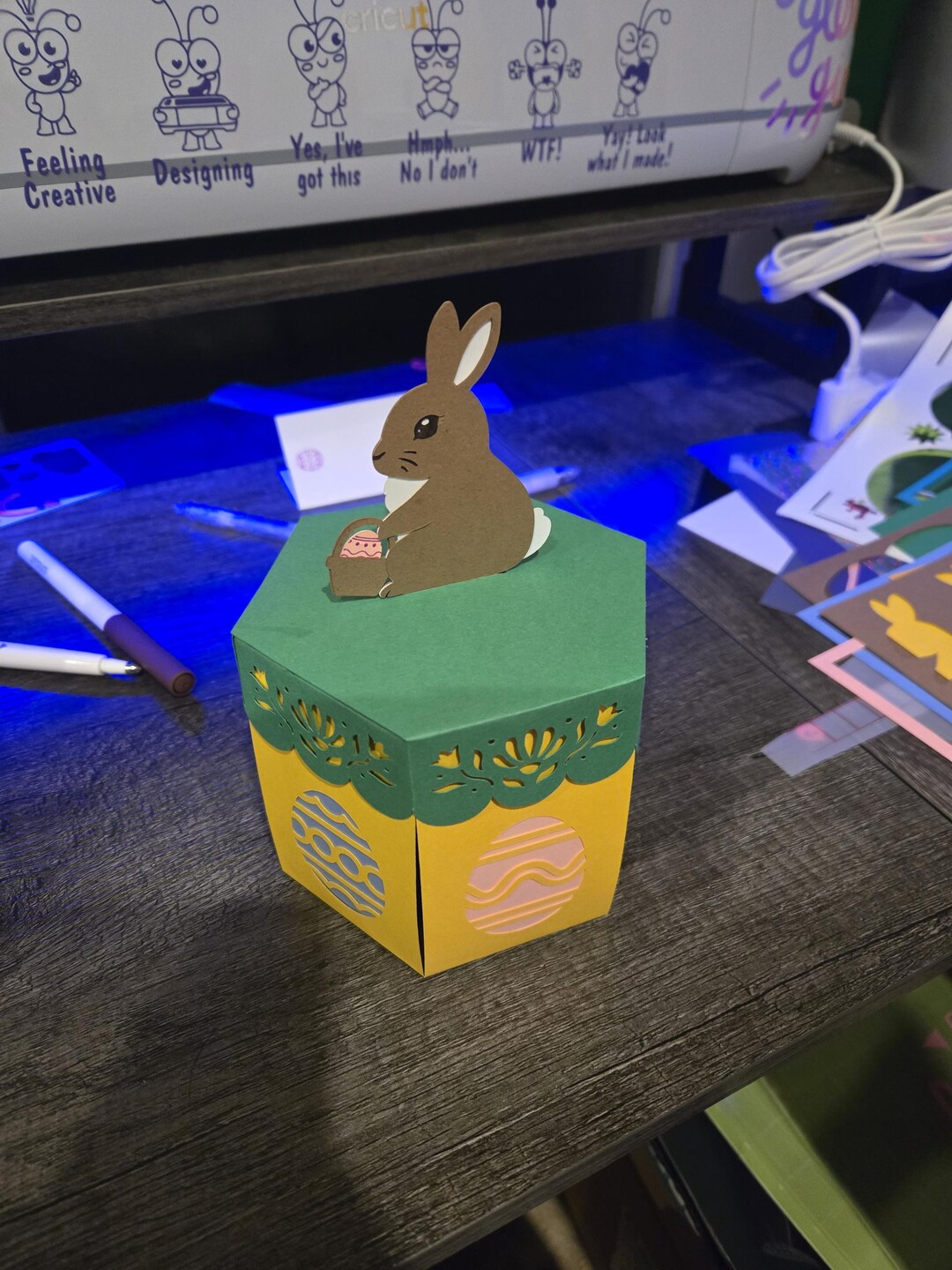 Easter Exploding Box - Etsy