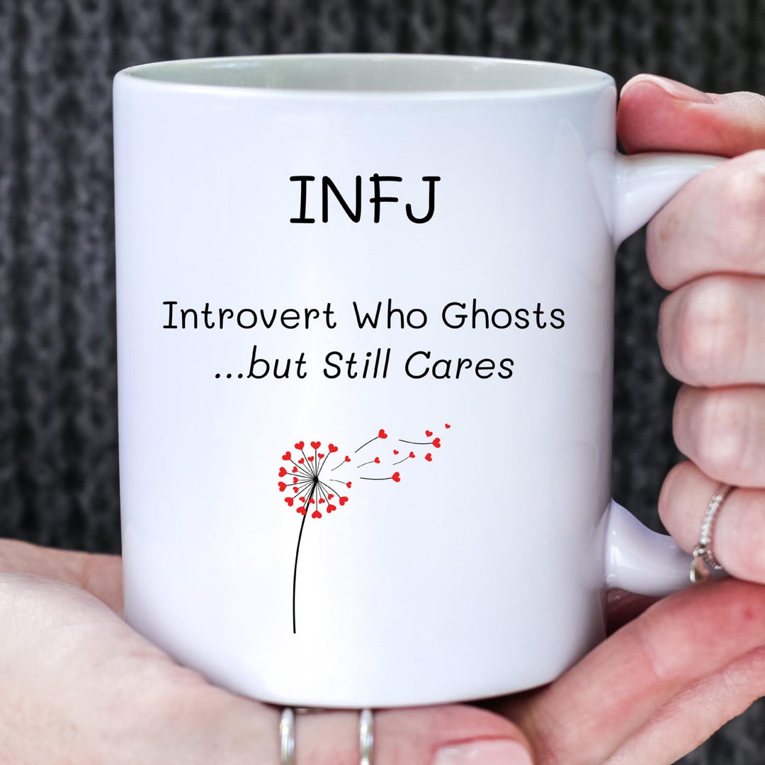 INFJ Personality Trait Mug | Myers-briggs Type 11 Oz. Coffee Tea Cup ...