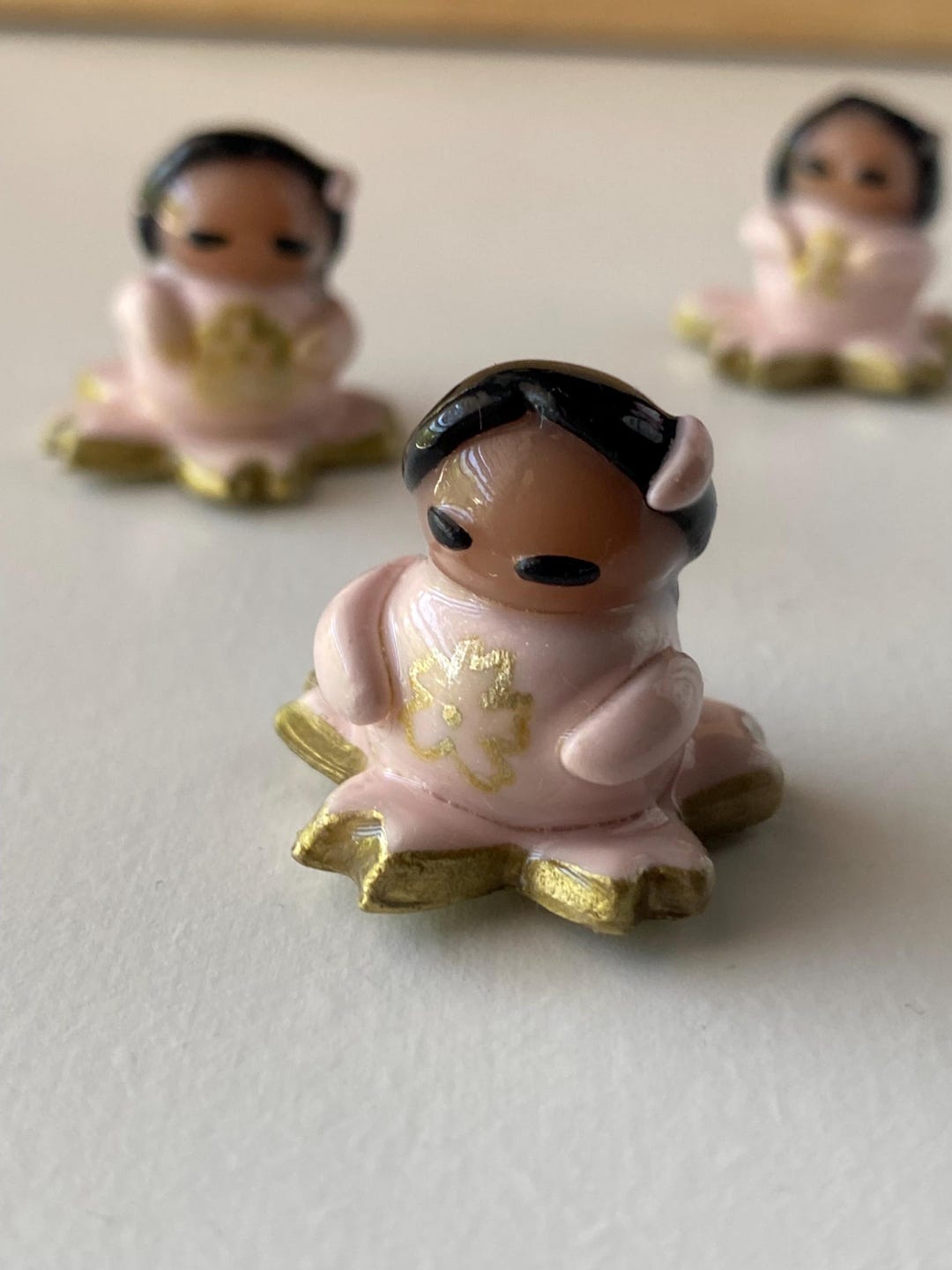 Sakura Clay Friend - Cute Spring Desk Buddy, Flower Accessory, Cherry ...