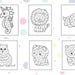 Animals Dot Marker Coloring Pages, Toddlers Coloring, Printable for ...