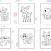 Animals Dot Marker Coloring Pages, Toddlers Coloring, Printable for ...