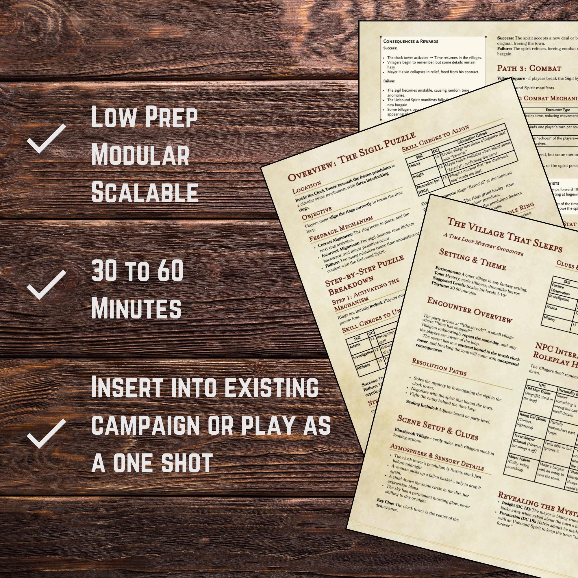 Fantasy Dnd 5E One-shot | Easy Low Prep RPG Side Quest | Drop in ...