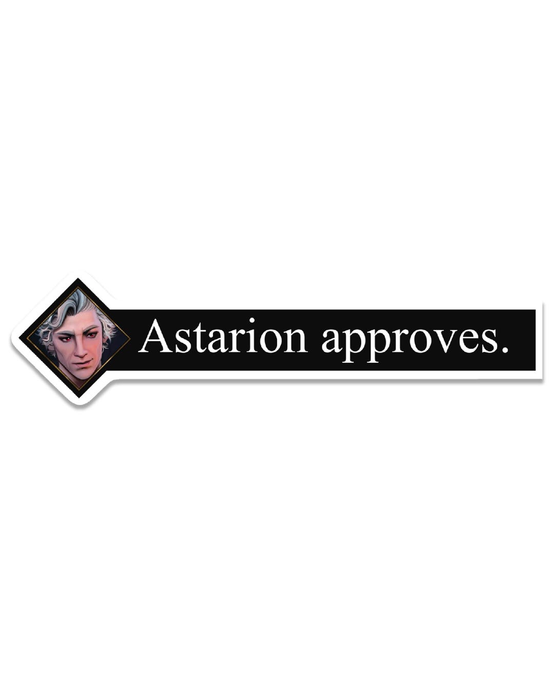 Astarion Approves Sticker - Etsy