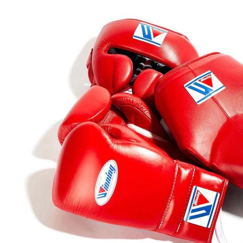 Custom Made Winning Boxing Set, Winning Gloves, Head & Groin Guard ...