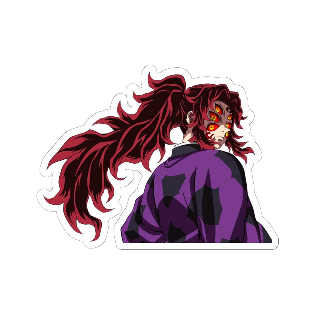 Demon Slayer Kizuki - Upper Rank 1, Kokushibo, Kiss-cut Sticker - Etsy