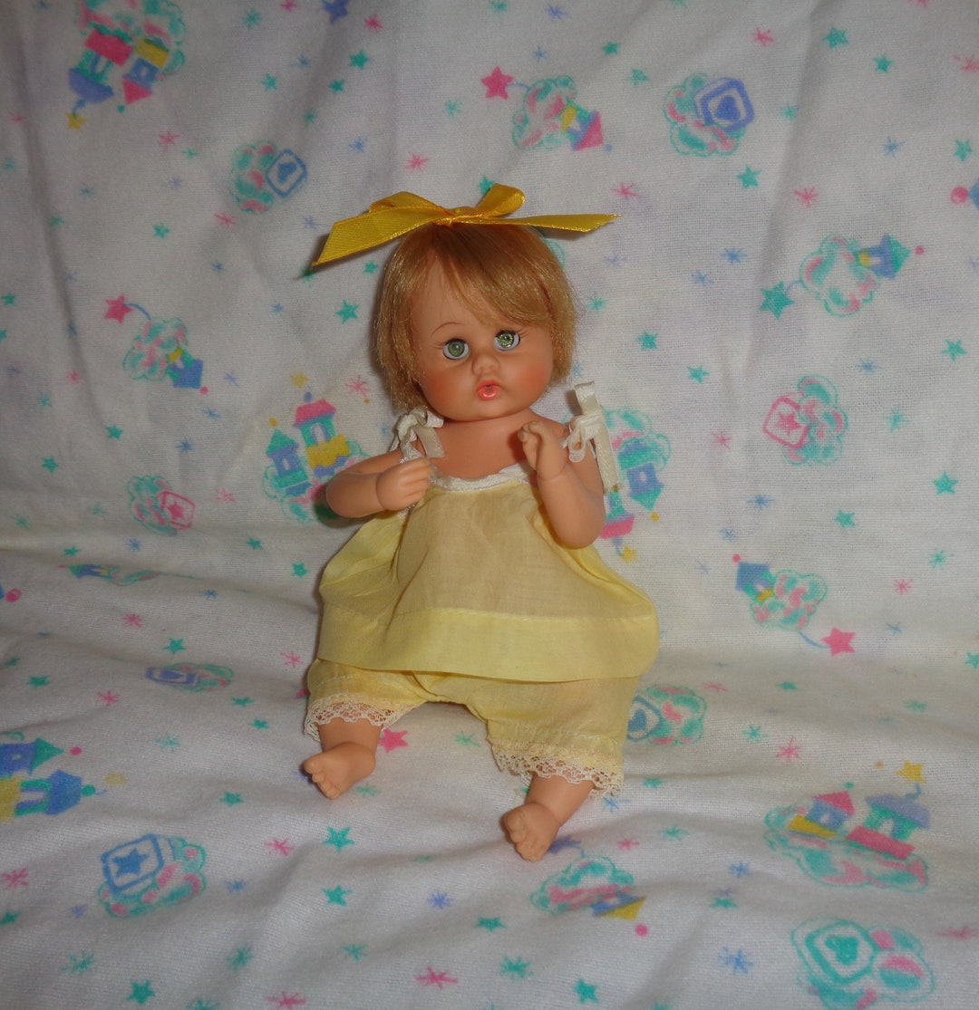 1963 American Character Teenie Weenie TINY TEARS Doll adorable 9 Darker ...
