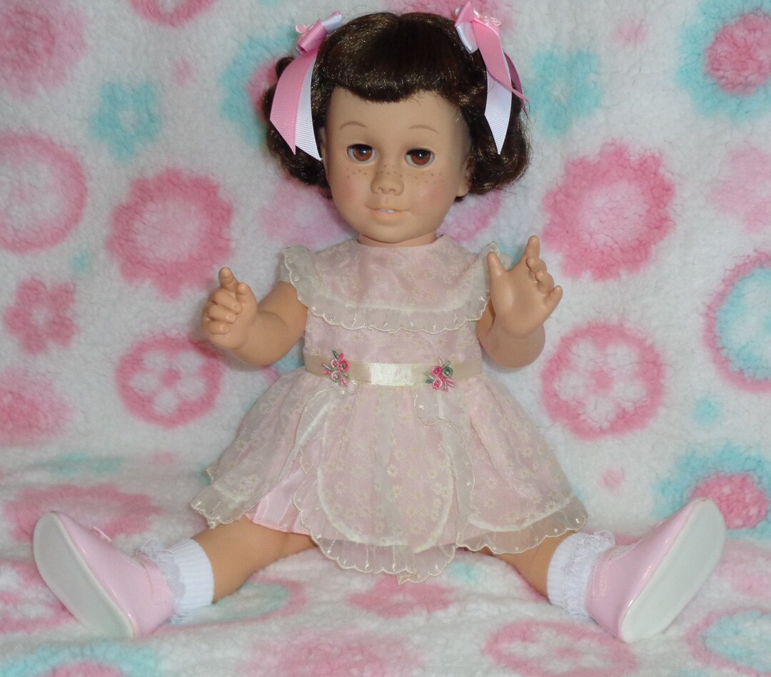Mattel Vintage 1960 Chatty Cathy Doll 2 Body brunette BROWN Eyes tagged ...