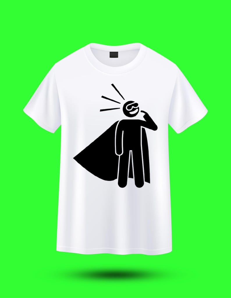 167. Superman Stick Figure Shirt, Hero Stickman, Superpower T-shirt ...