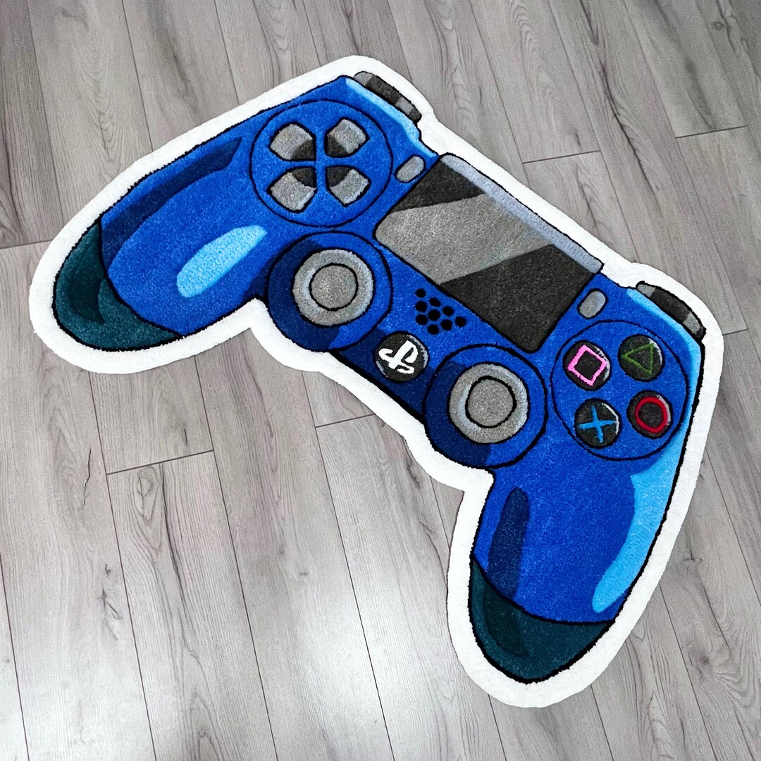 Playstation Controller Tufted Rug - Etsy