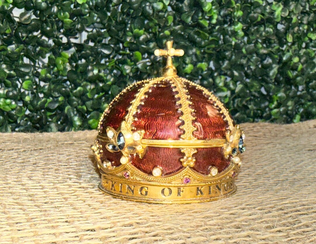 King of Kings Lord of Lords Crown Rosary Box - Etsy