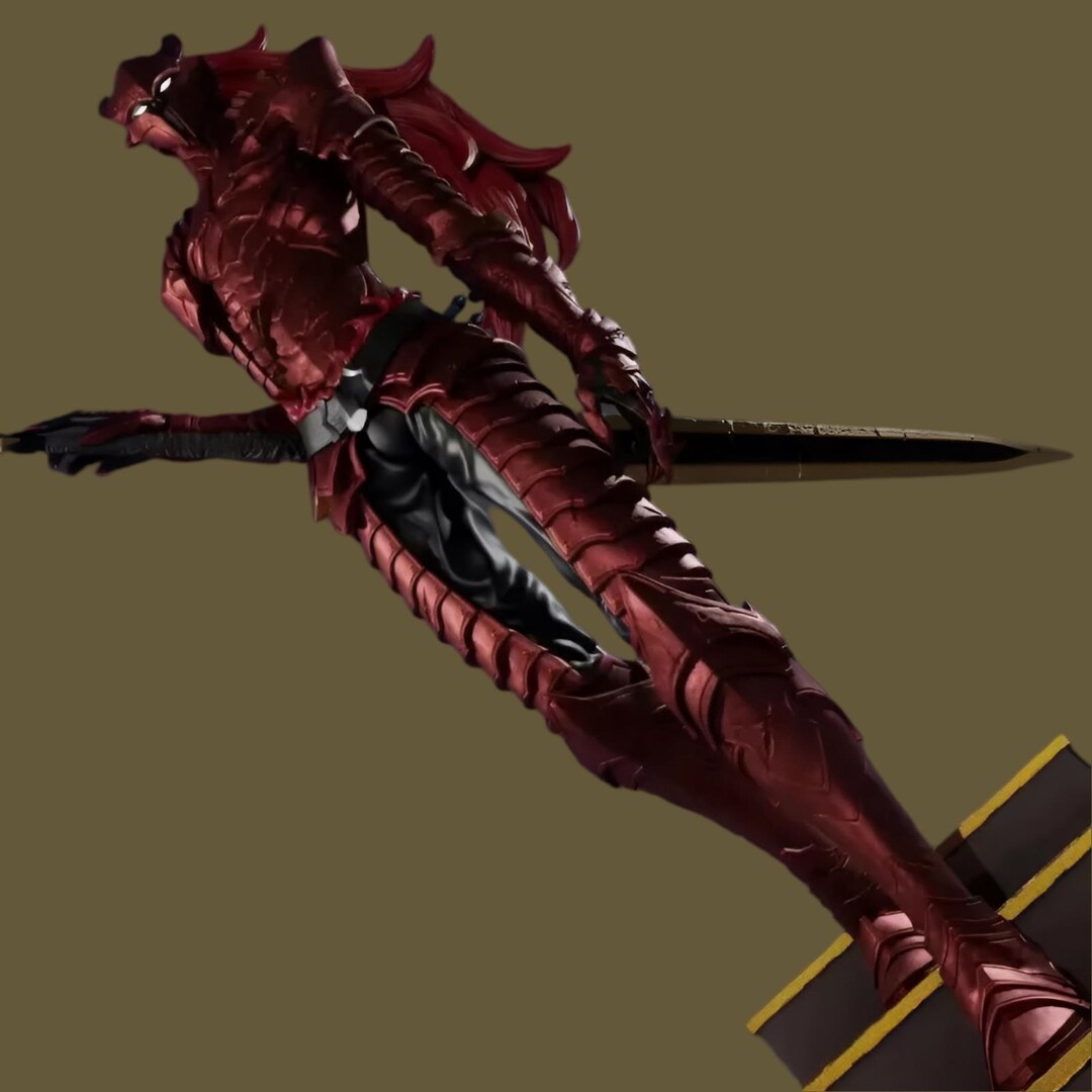 Igris Anime Figure – Solo Leveling Bloodred Knight Resin Statue ...