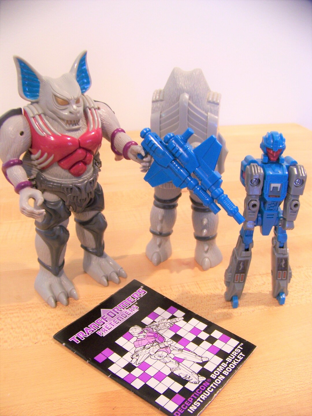 Transformers Bomb Burst Figure & Robot 1987 Pretender Gift for ...