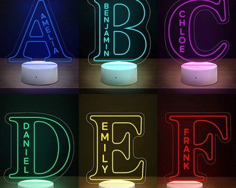 Neon Desk Light | Etsy