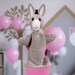 Peek-a-boo Donkey Cone Puppet | Pop up Toy Puppet | Push up Stick Hand ...