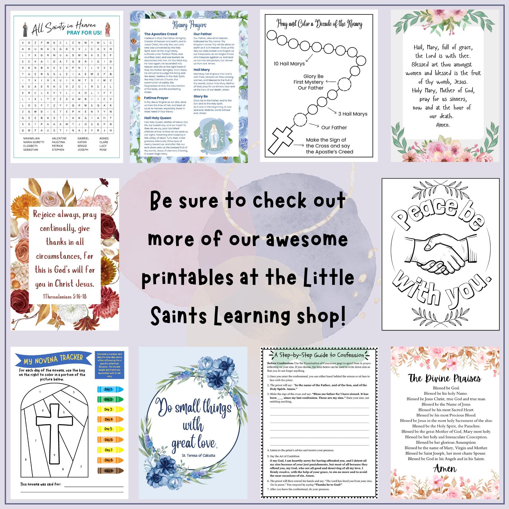 St. Valentine Activity Packet for Catholic Kids (digital Download ...