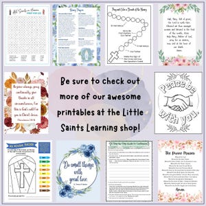 St. Francis De Sales Activity Packet for Catholic Kids (digital ...
