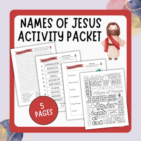 Names of Jesus - Etsy