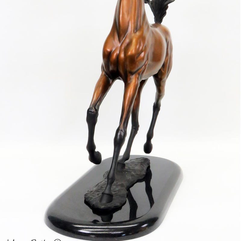 Bronze Equine Sculpture - Etsy