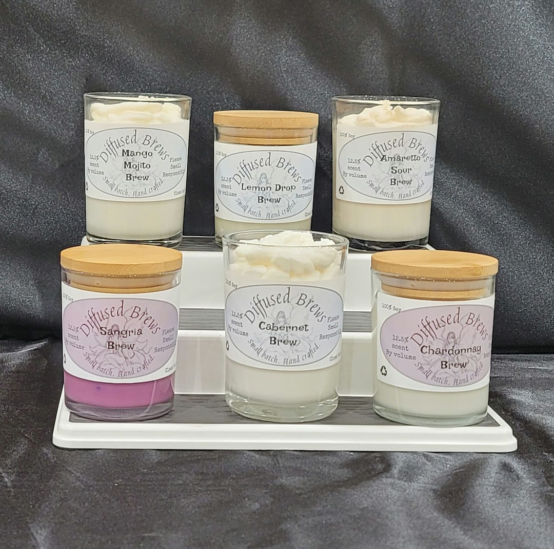 100% Soy Wax Candle - Drink/cocktail Inspired Scents 7oz - Etsy