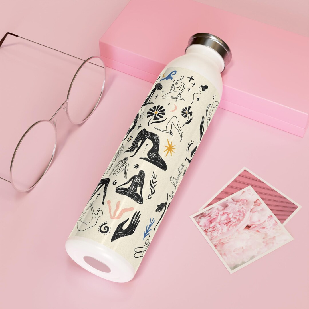 Spiritual Slim Water Bottle - Etsy
