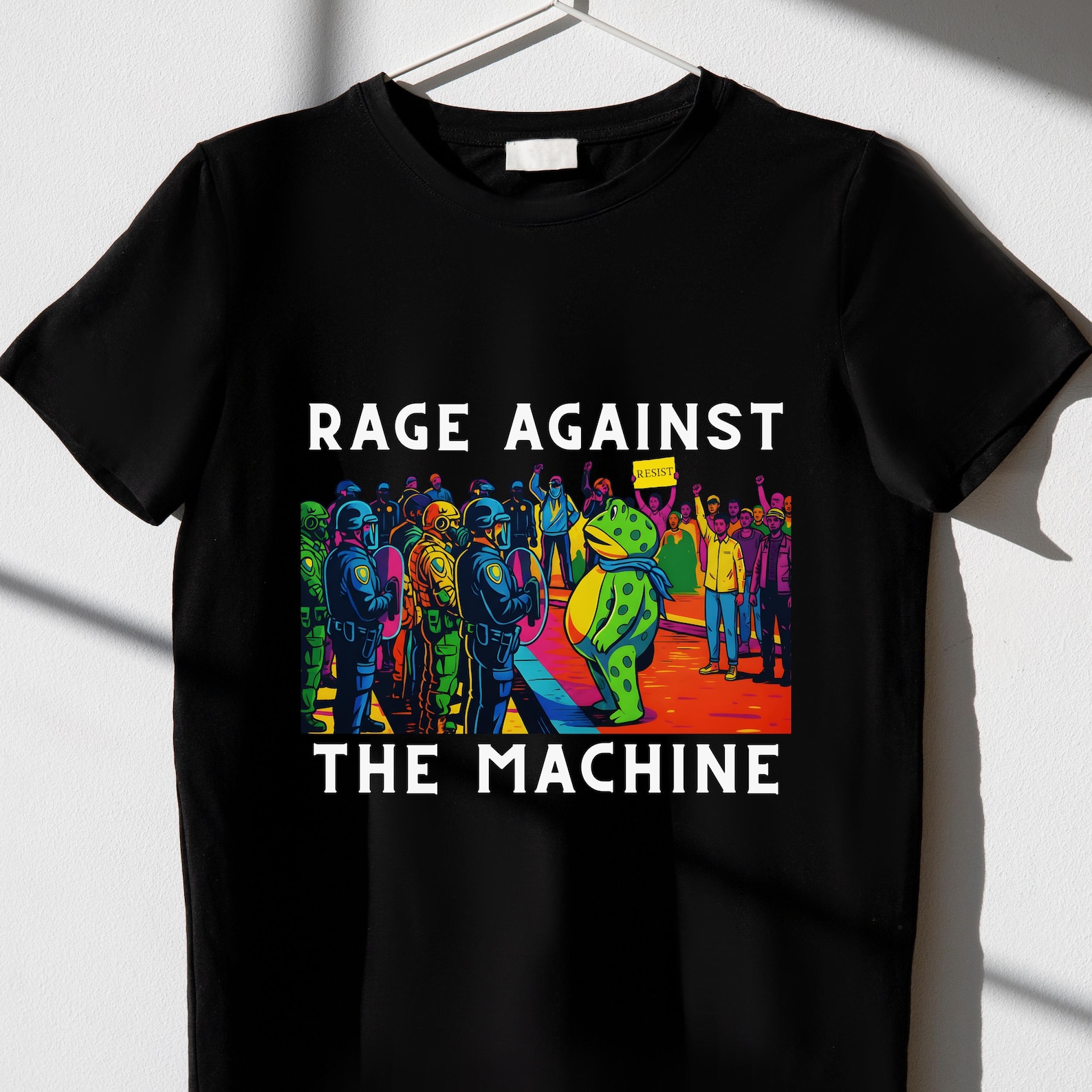 Portland Frog Protest PNG: Anti Fascism, Resist Design (digital ...