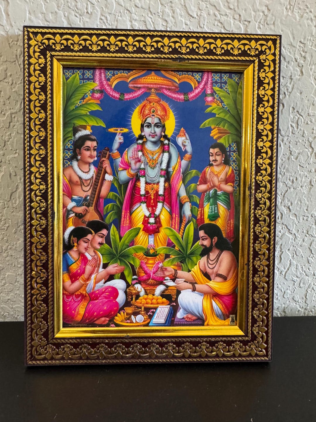 Pooja Room (8x6 Inch) God Photo Frames/ Hindu God & Goddess / Divine ...