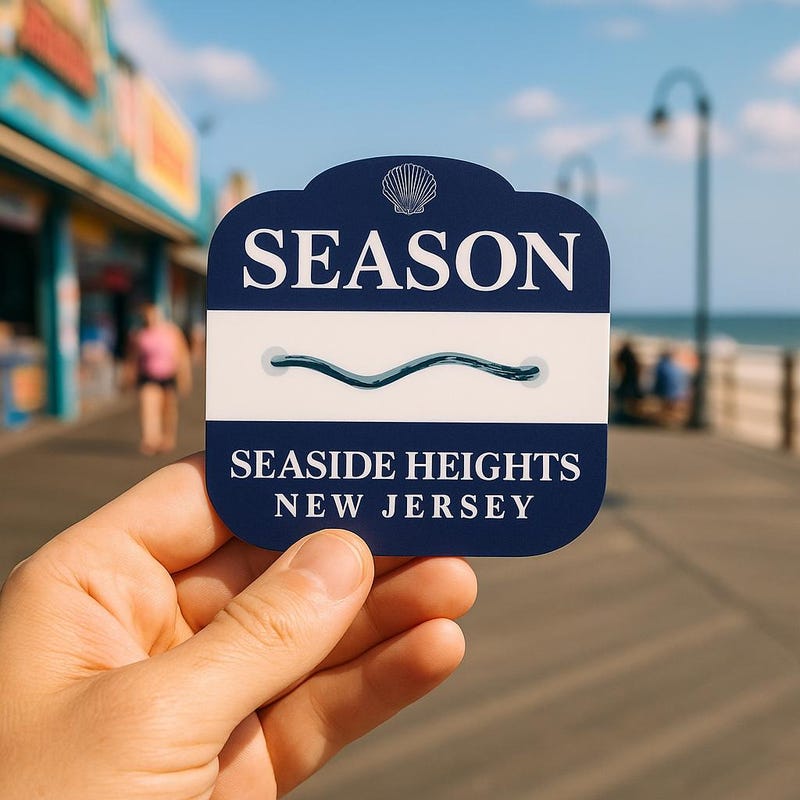 Beach Badge - Etsy
