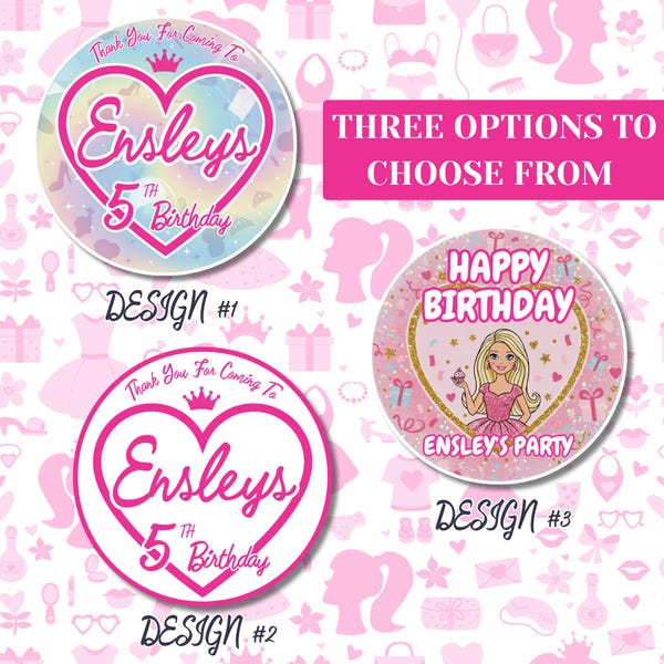 Sticker Sheets Barbie - Etsy