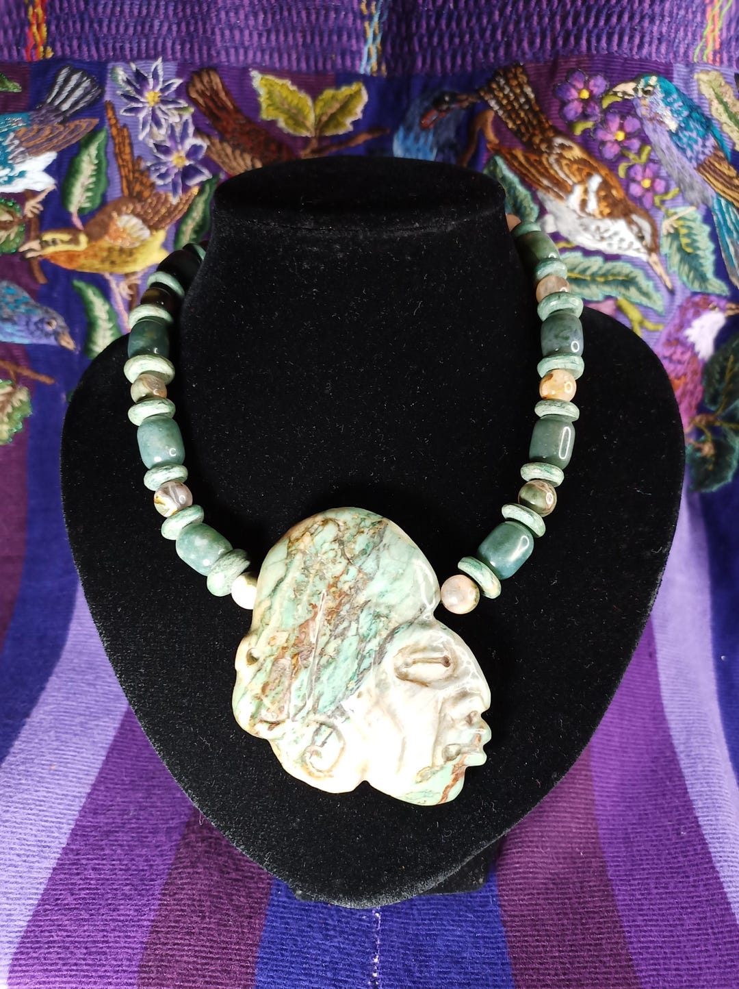 Mayan Jade Ceremonial Pectoral " El Moco" ” | Sacred Adornment ...