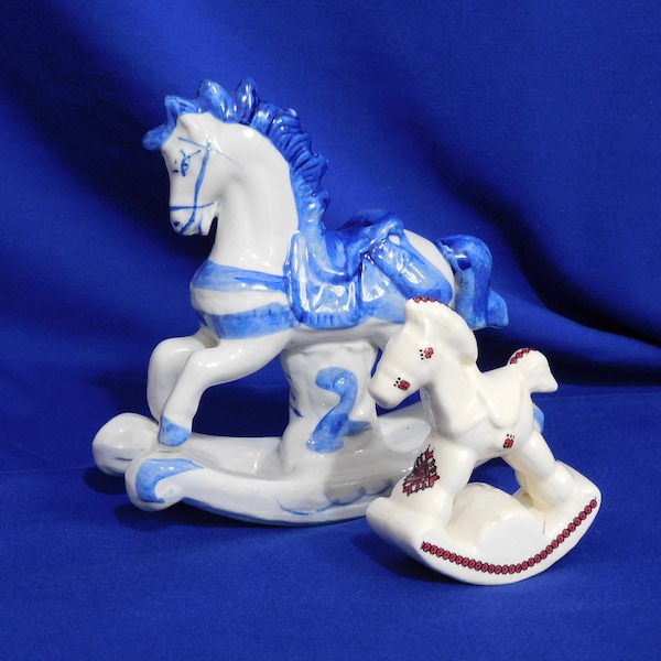 Ceramic Rocking Horse - Etsy