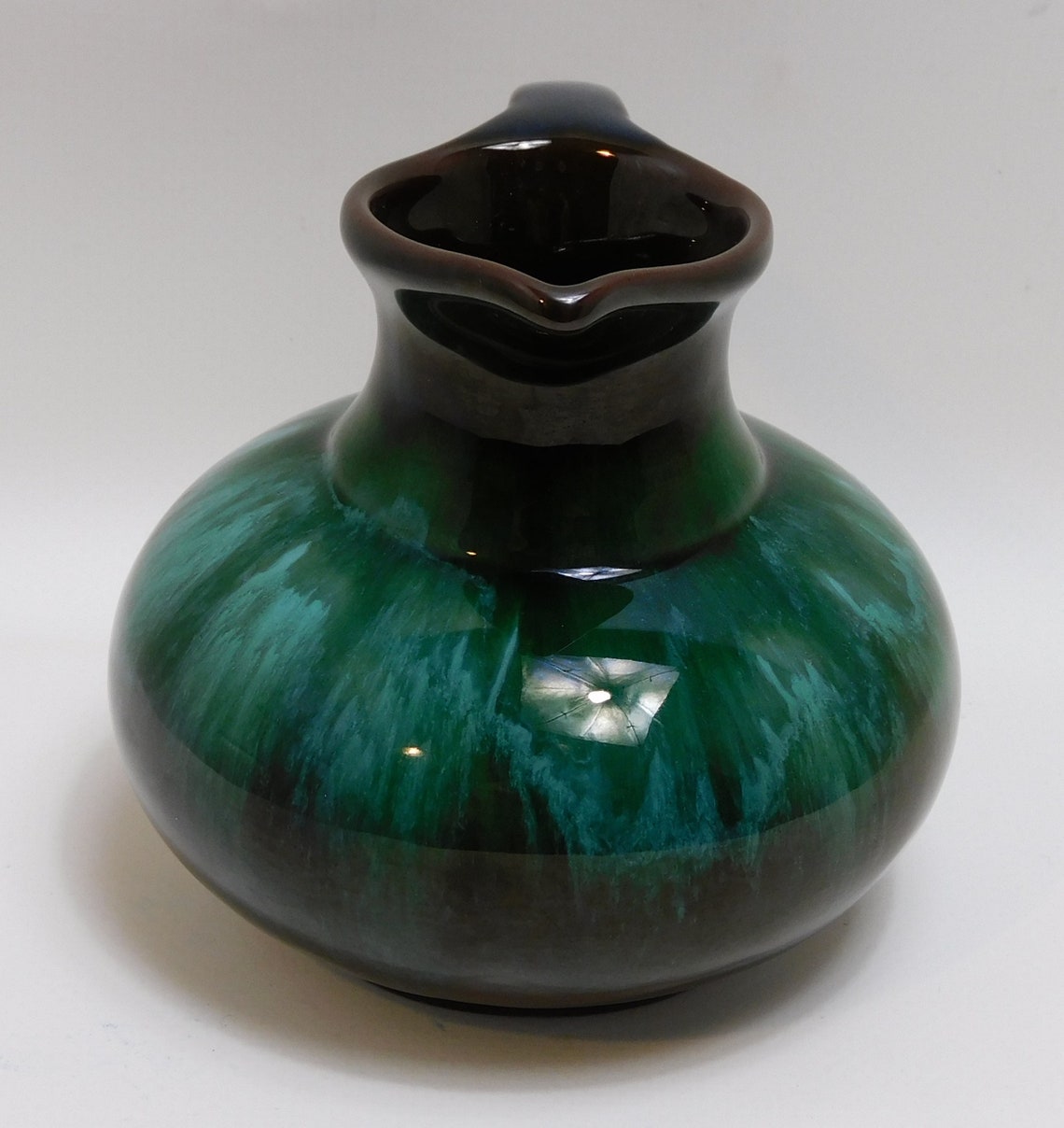 Vintage BMP Blue Mountain Pottery Milk or Cream Pitcher | Etsy