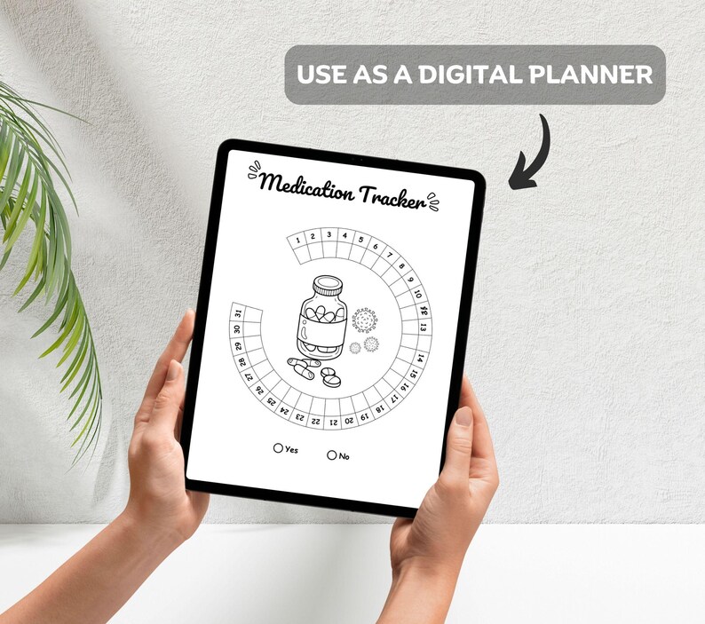 Medication Tracker Printable: Health & Pill Log (A4/A5 PDF) - Etsy