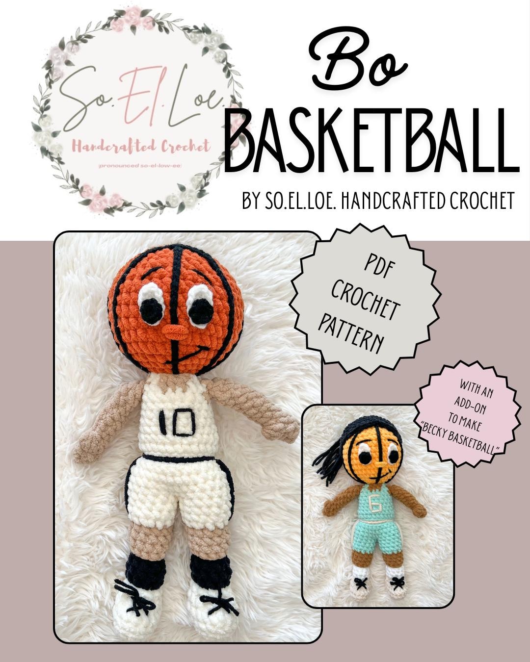 Crochet Pattern— Basketball Player - Etsy