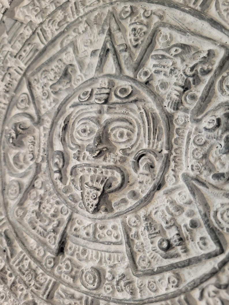 Mayan Calander Stone - Etsy