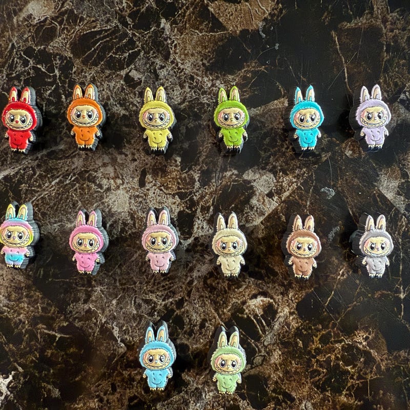 Anime Labubu Charms - Etsy