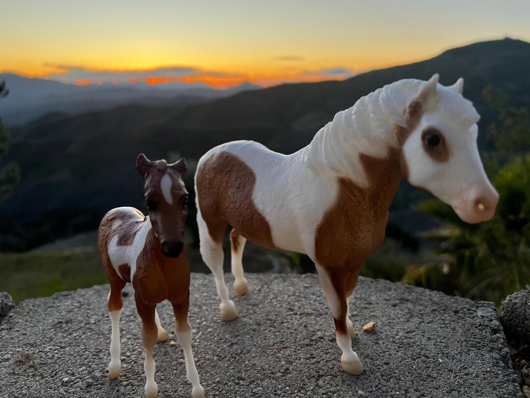 Breyer Misty & Stormy of Chincoteague - Classic Collectible Horse Set ...