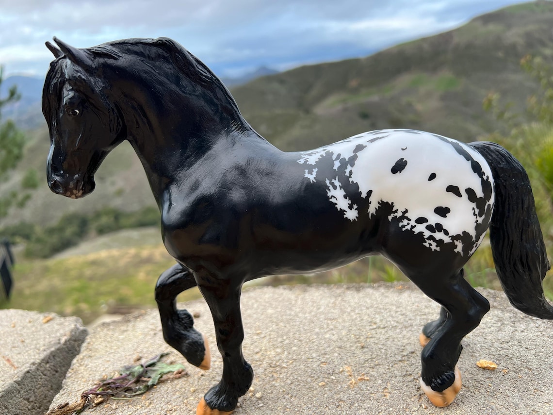Breyer Friesian Harley Appaloosa Model Horse - Vintage Collectible - Etsy