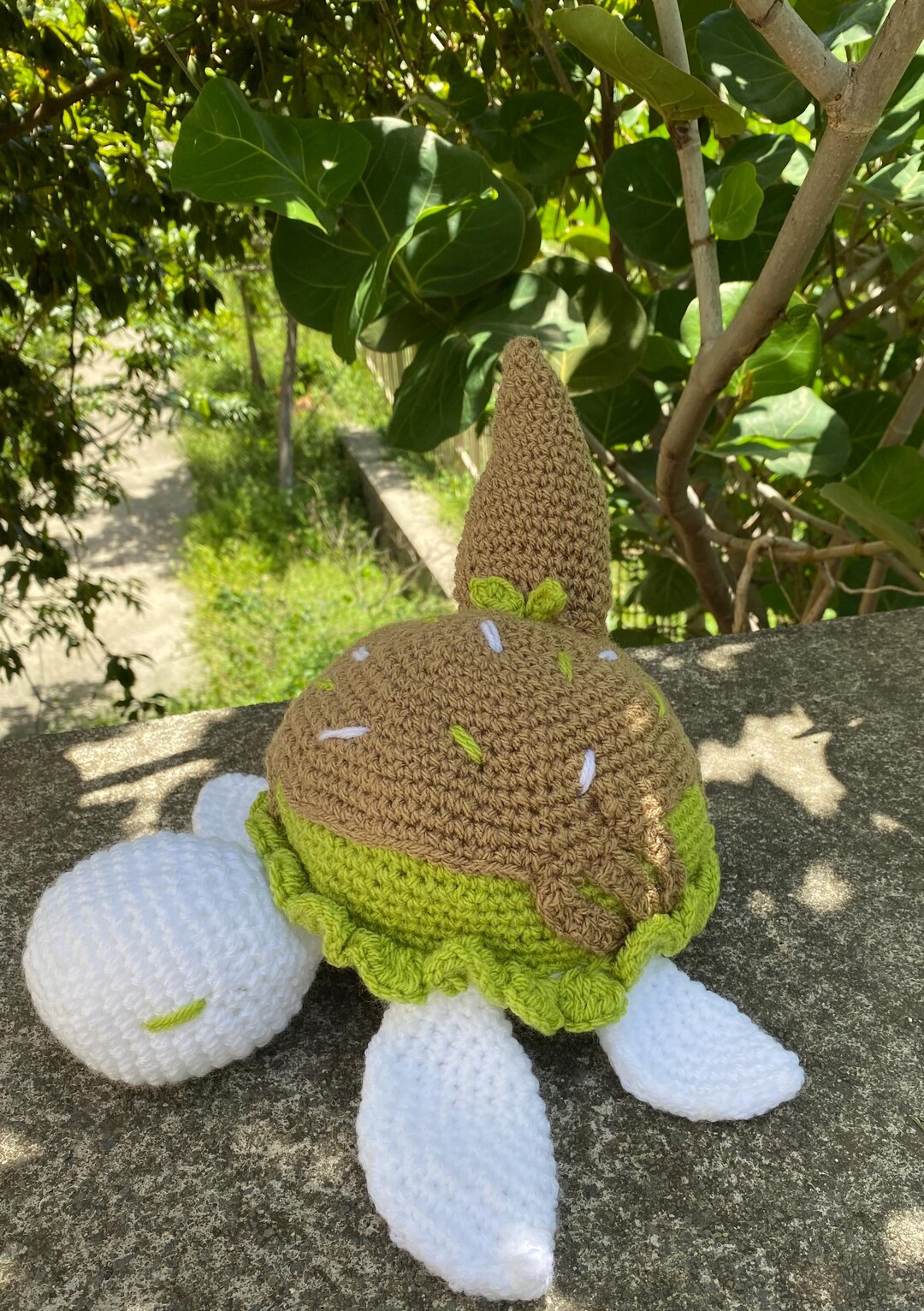 Pistachio Ice Cream Turtle - Etsy