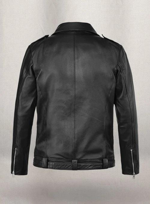 Jeffrey Morgan Inspired Negan TWD Cosplay Real Leather Biker Jacket - Etsy