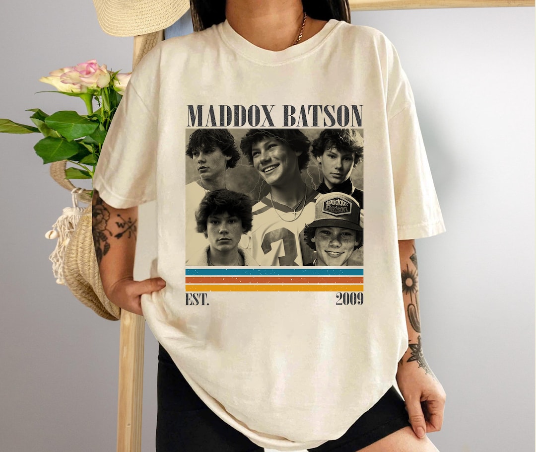 Retro Maddox Batson Shirt, Comfort Colors Tee, Maddox Batson Retro ...